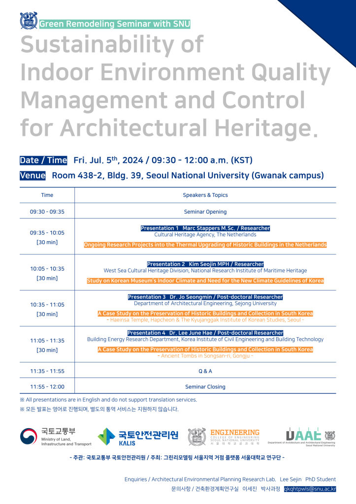 Sustainability of Indoor Environment Quality Management and Control for ...